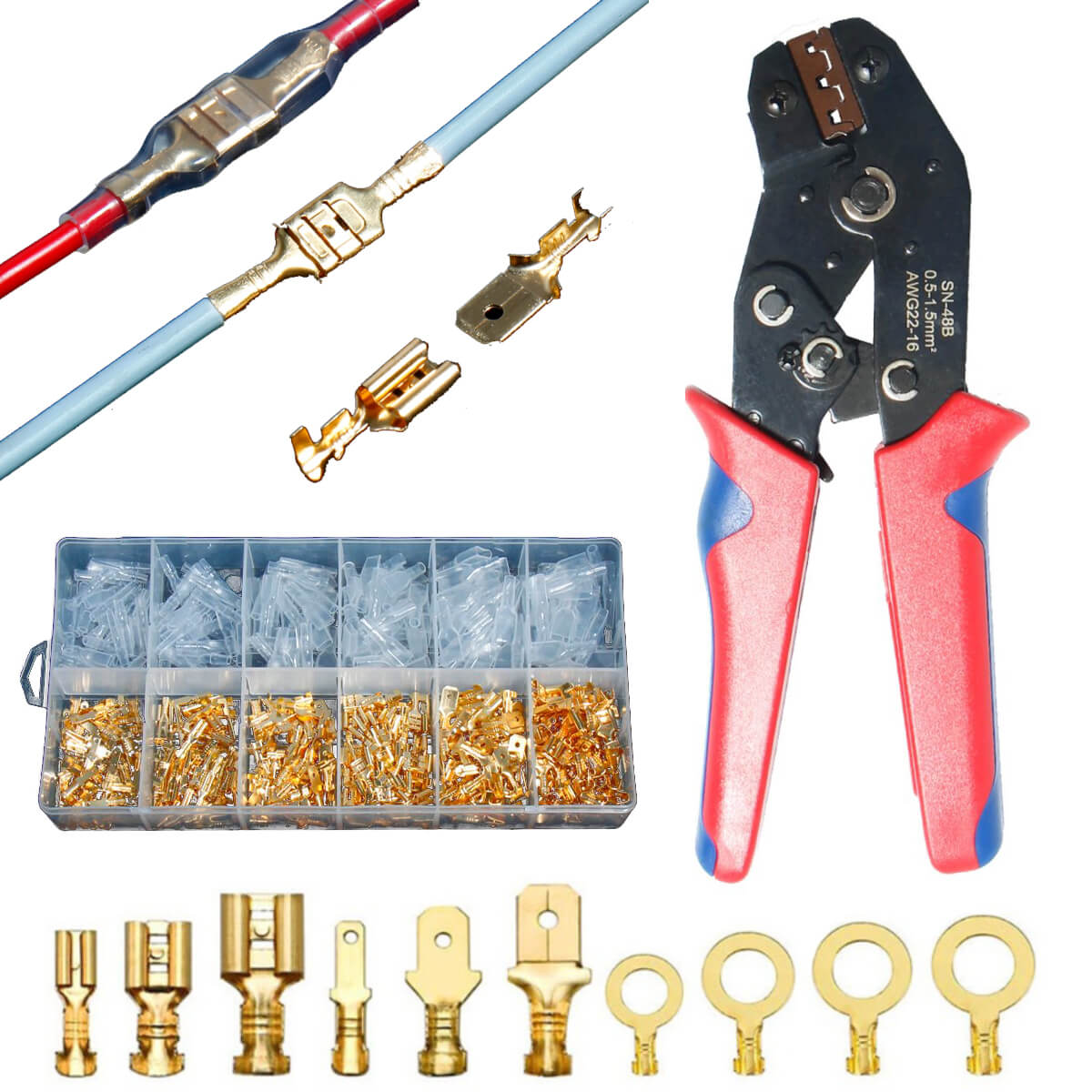 SparkMark electrical crimp terminal kit – Smania