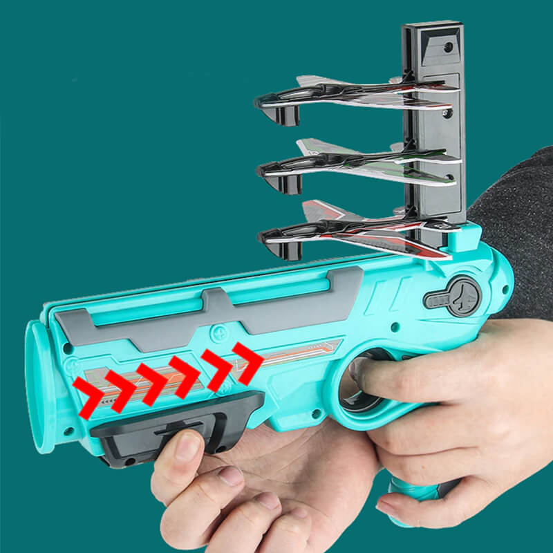 Plane launcher toy gun AeroShoot – Smania