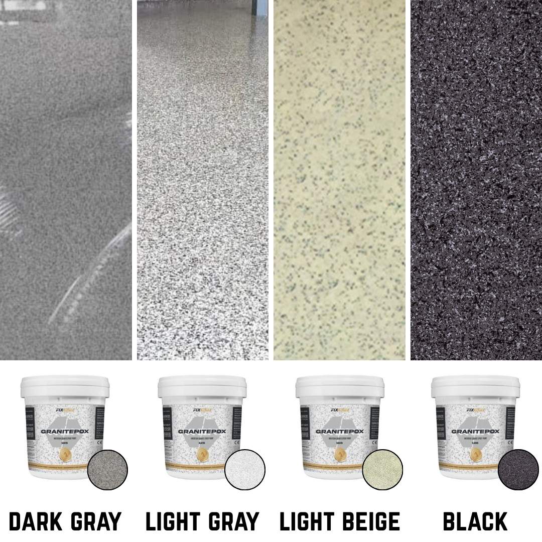 GRANITEPOX™ granite imitation epoxy paint (1 kg) – Smania